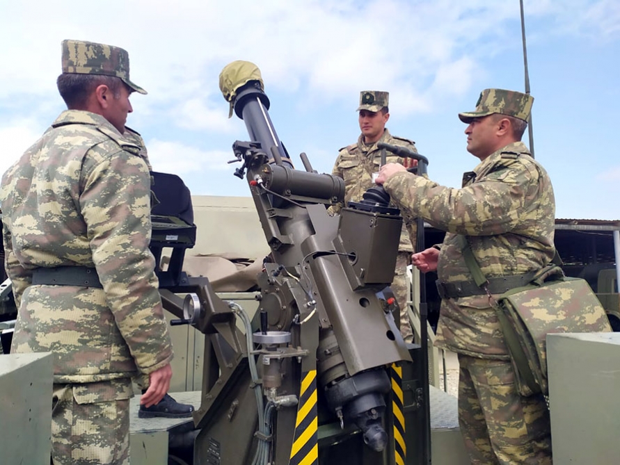 Azerbaijani army starts transferring weapons and military equipment ...