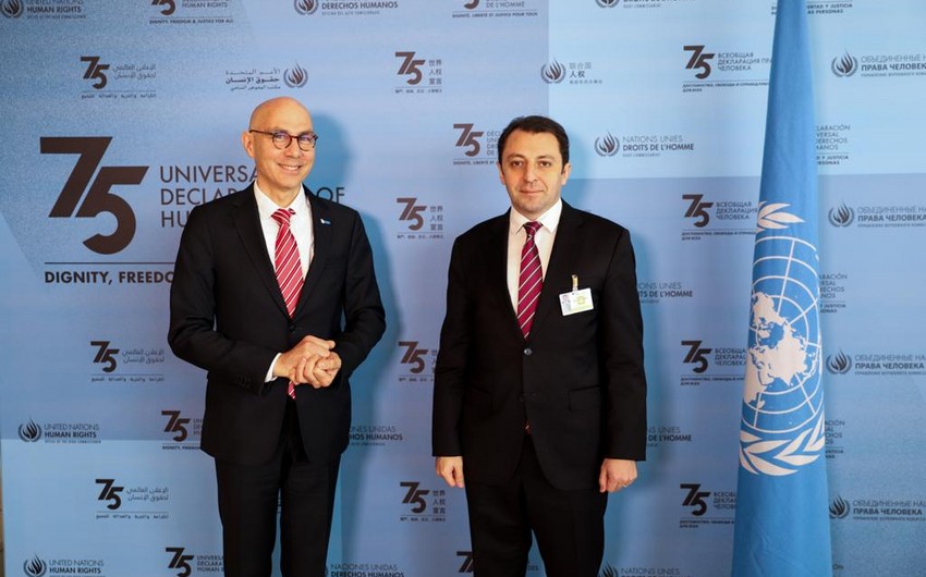 Azerbaijan's deputy FM informs UN High Commissioner about situation on ...