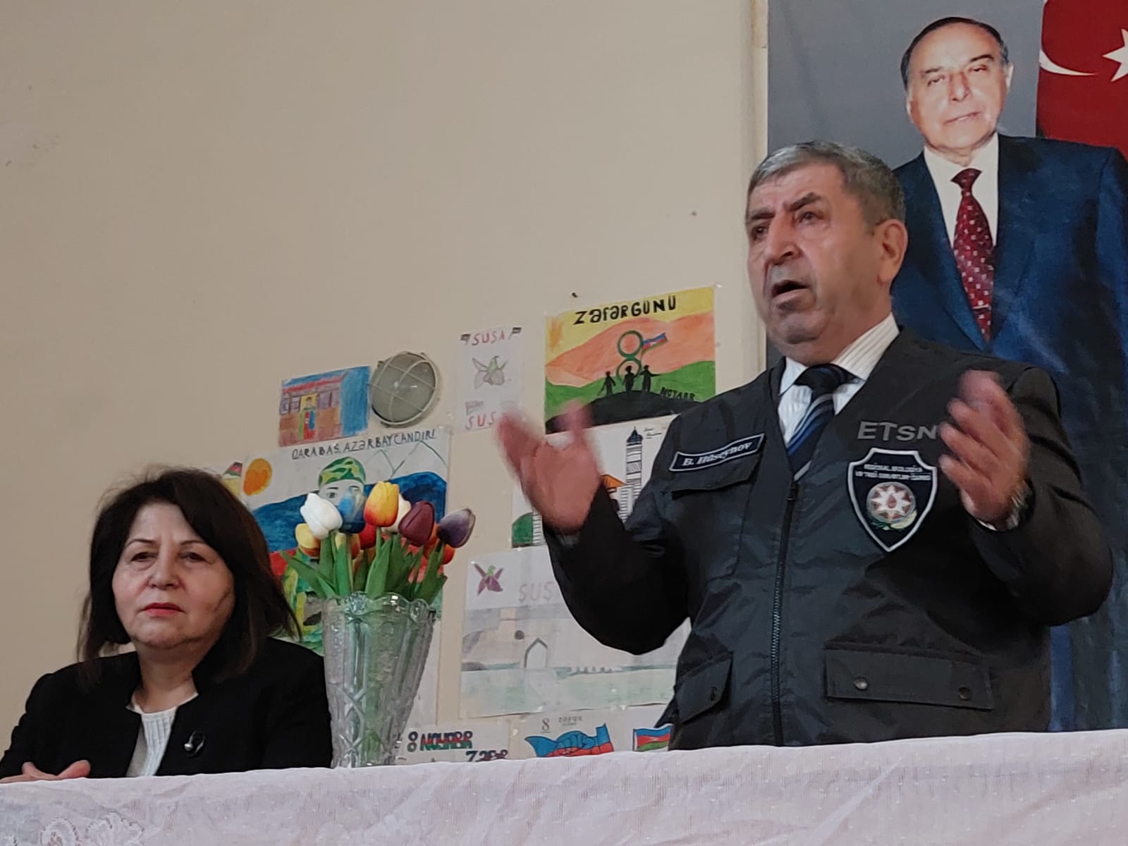 Dahi rəhbərə həsr olunmuş tədbir...